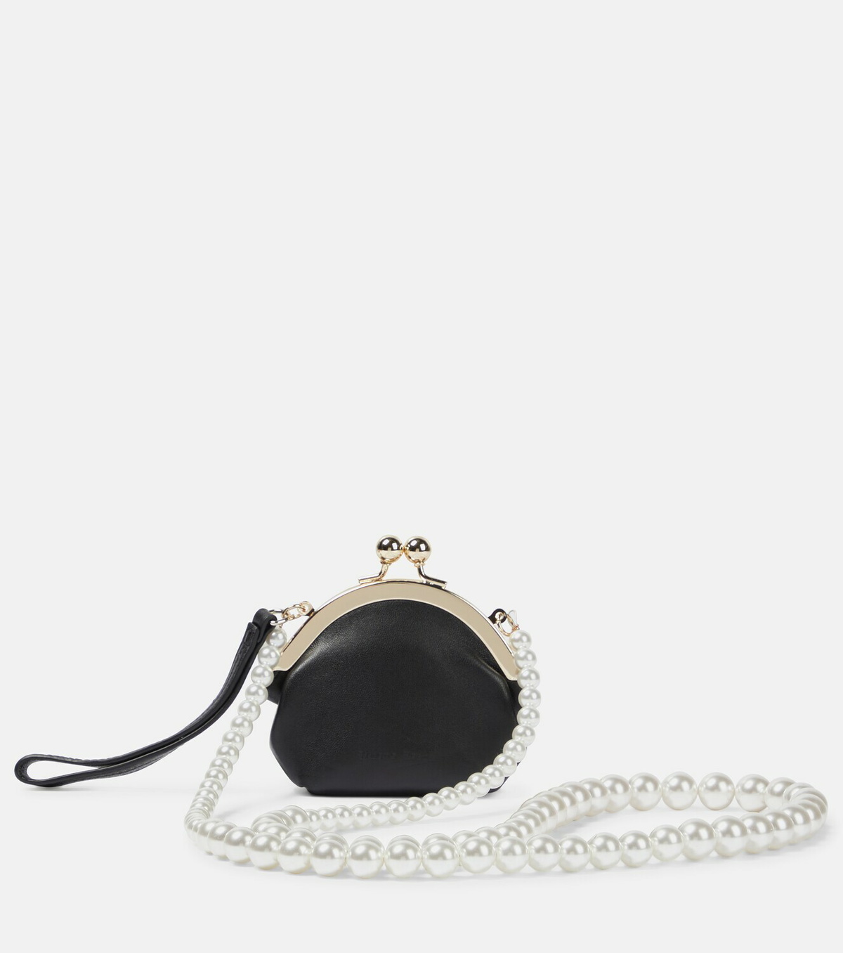 Simone Rocha - Embellished leather clutch Simone Rocha