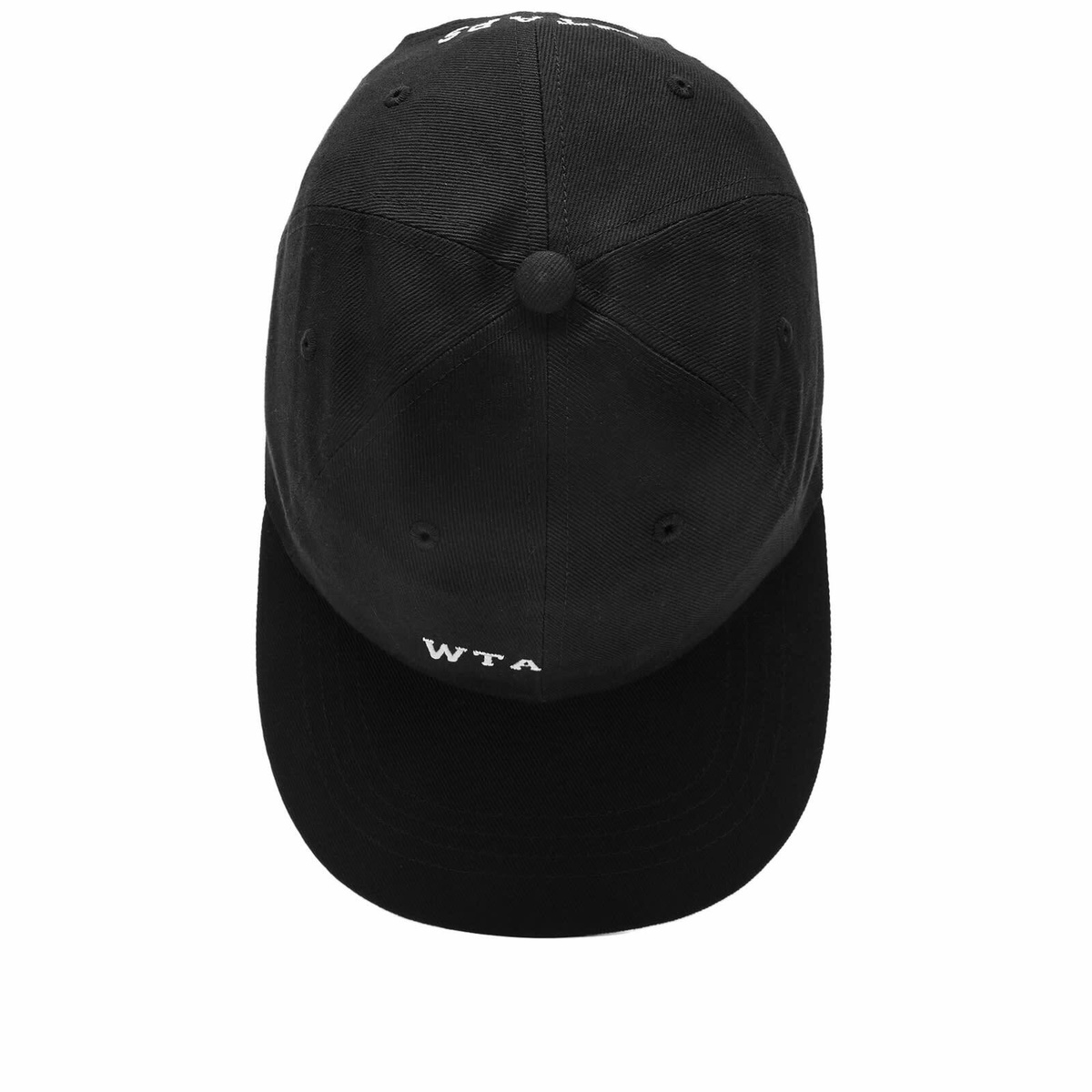 WTAPS Men's T-6L 01 College Cap in Black WTAPS
