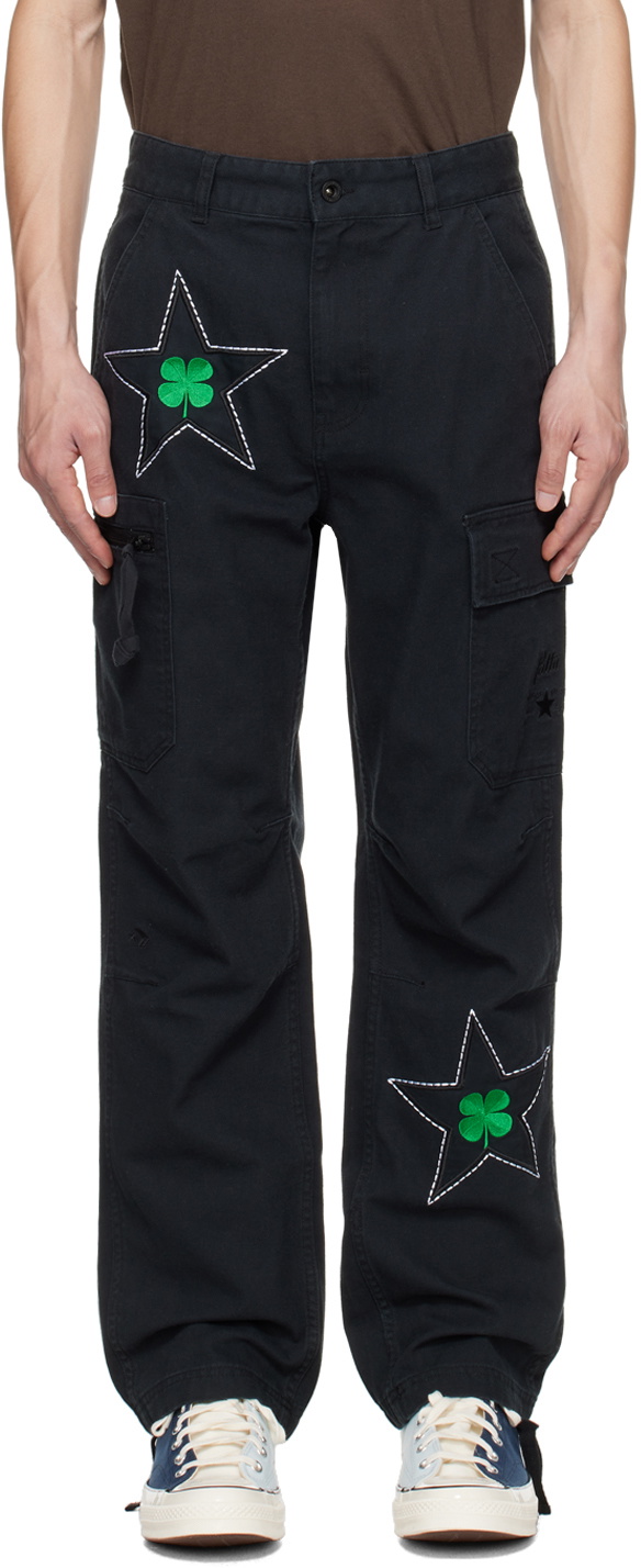 Converse Black Patta Edition Embroidered Cargo Pants Converse