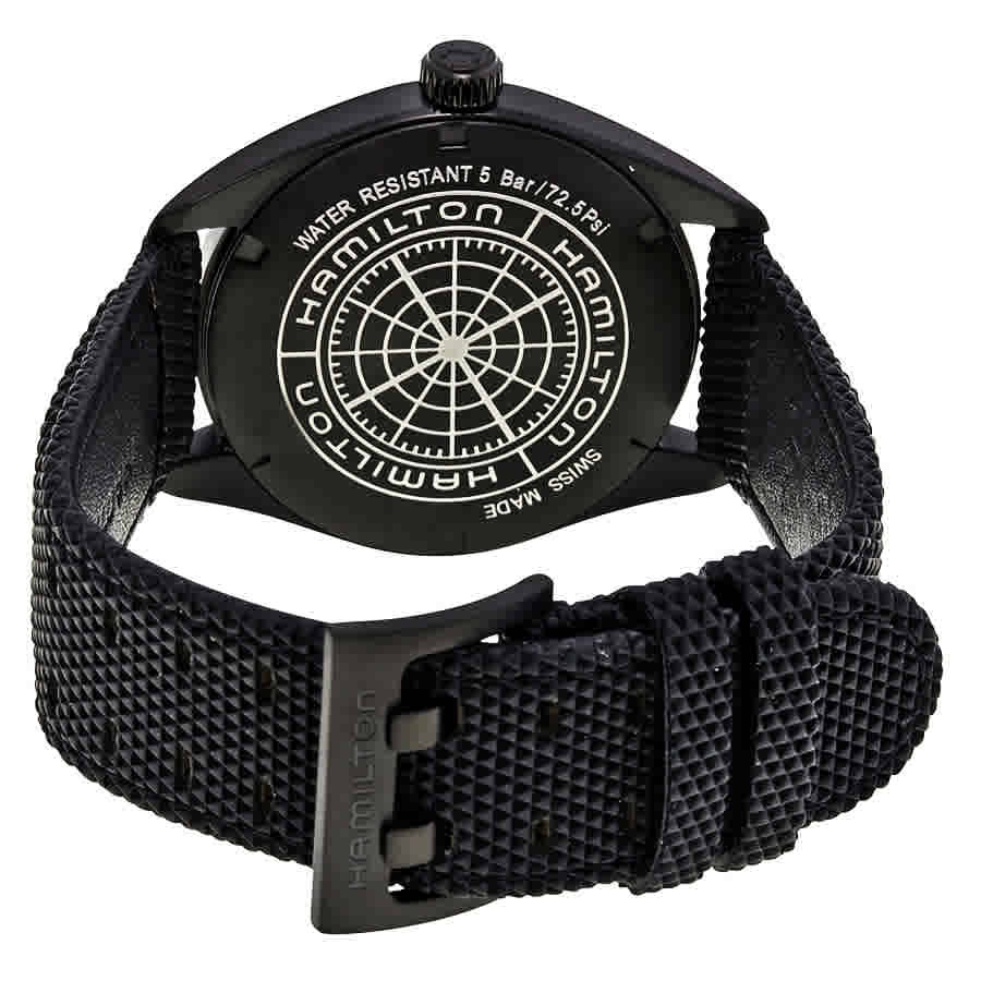 Hamilton Khaki Field Black Dial Black PVD Mens Watch H68401735 Hamilton