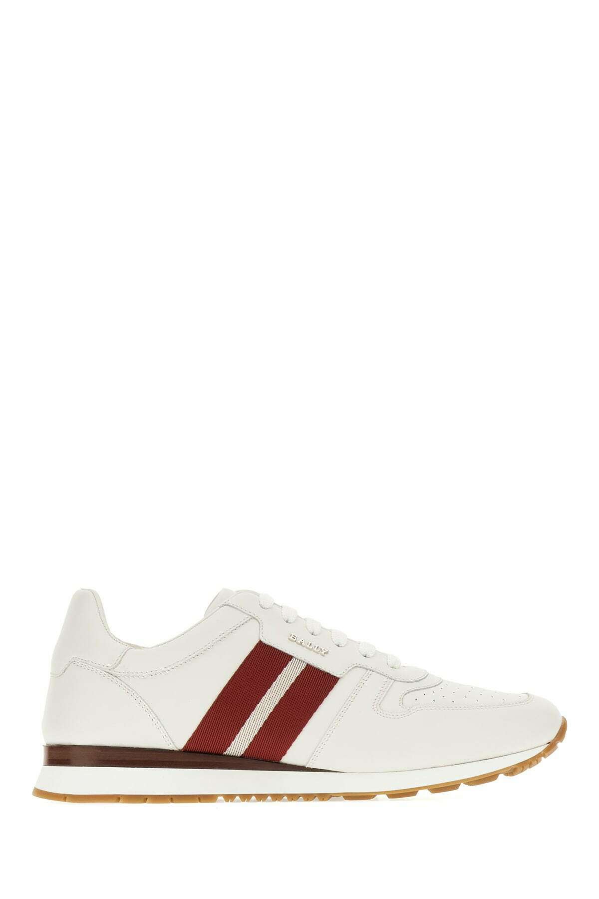 Bally White Leather Sneakers Bally