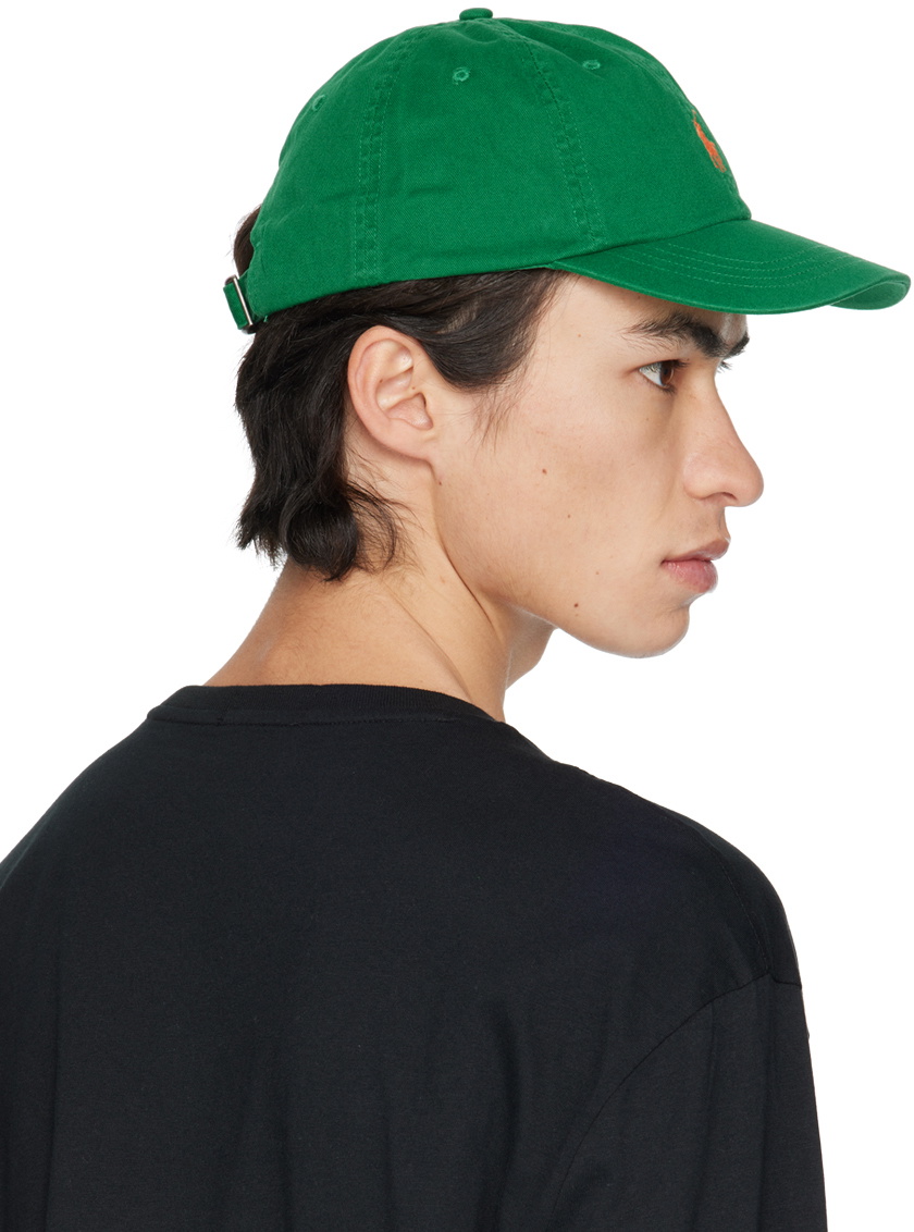Polo Ralph Lauren Green Embroidered Cap Polo Ralph Lauren