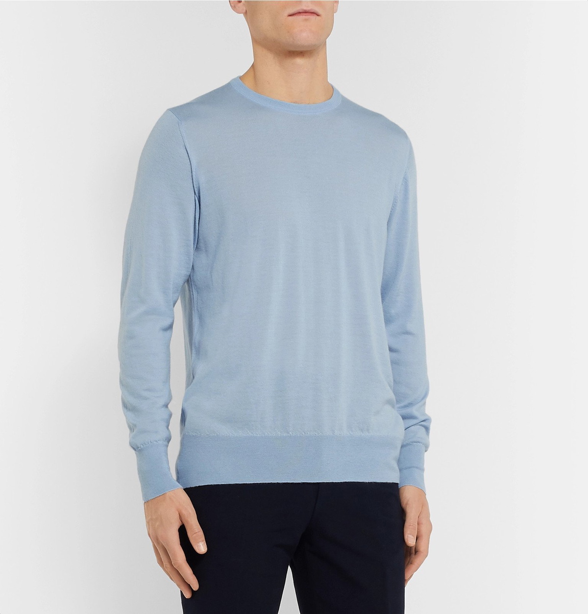 Kingsman - Cashmere Sweater - Blue Kingsman