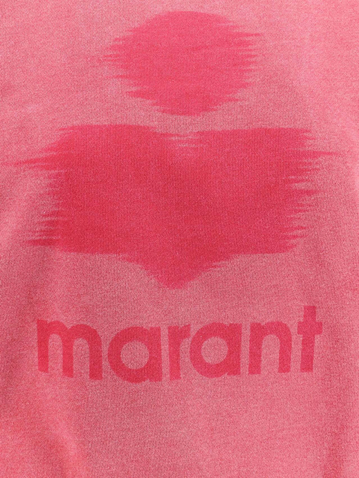 Marant Etoile Red Mobyli Womens Sweatshirt Isabel Marant Etoile