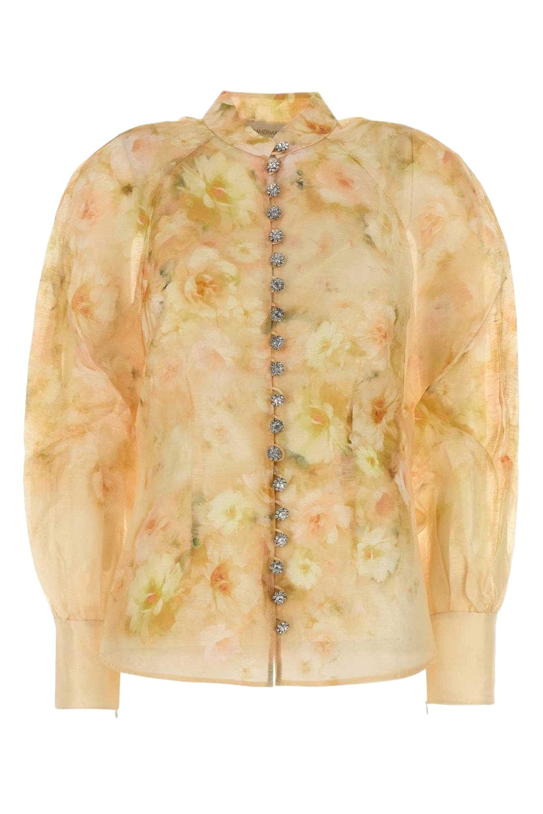 Zimmermann Crush Buttoned Blouse Zimmermann