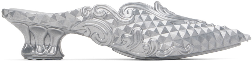 Y/Project Silver Melissa Edition Point Mules Y/Project