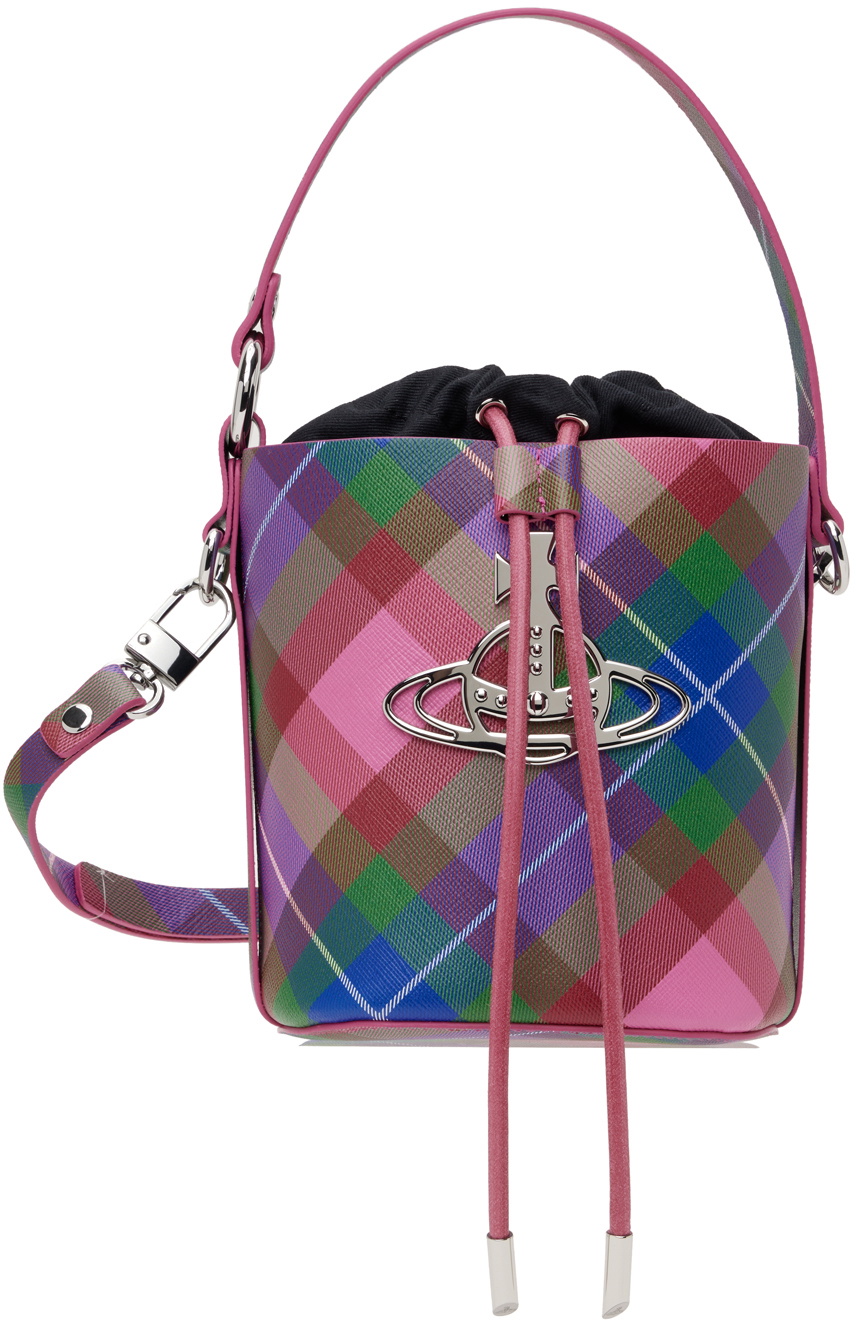 Vivienne Westwood Multicolor Drawstring Bucket Bag Vivienne Westwood