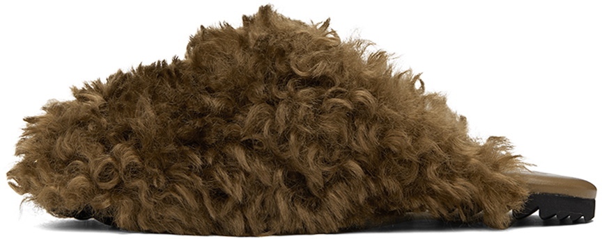 Stand Studio Brown Candace Slippers Stand Studio