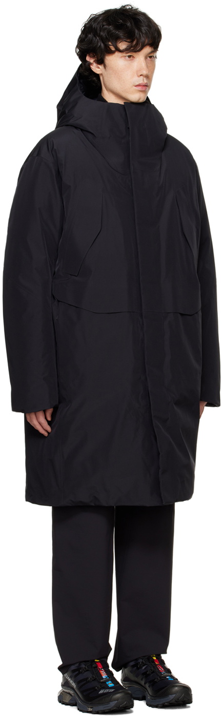 Veilance Black Sorin Down Coat Arc'teryx Veilance