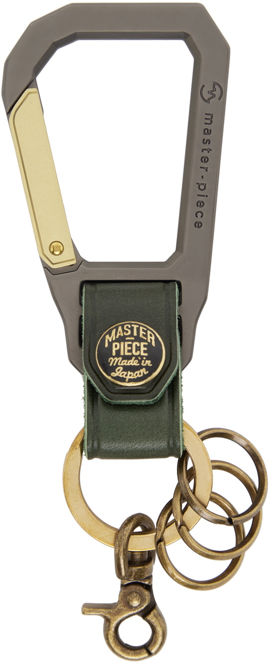 master-piece Green Carabiner Keychain Master-Piece Co