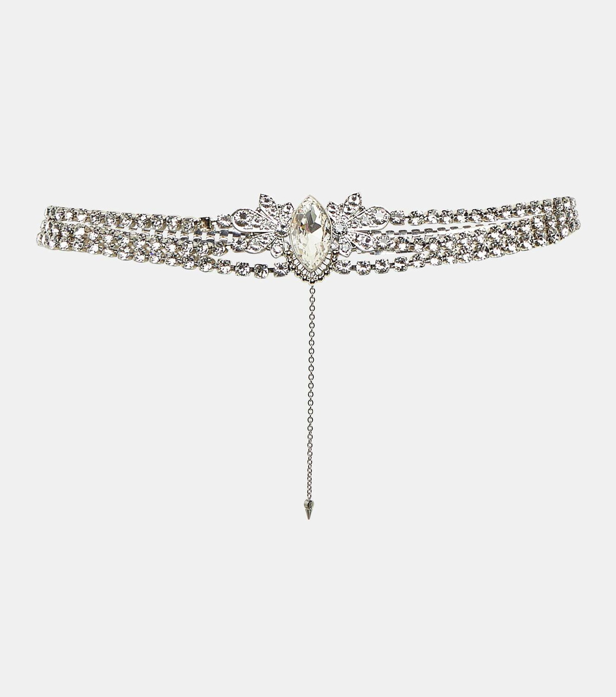 Rabanne Crystal-embellished belt Paco Rabanne