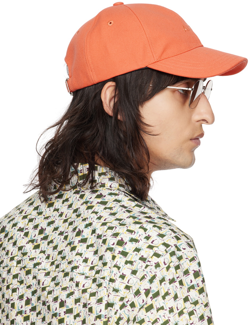 A.P.C. Orange Charlie Cap A.P.C.