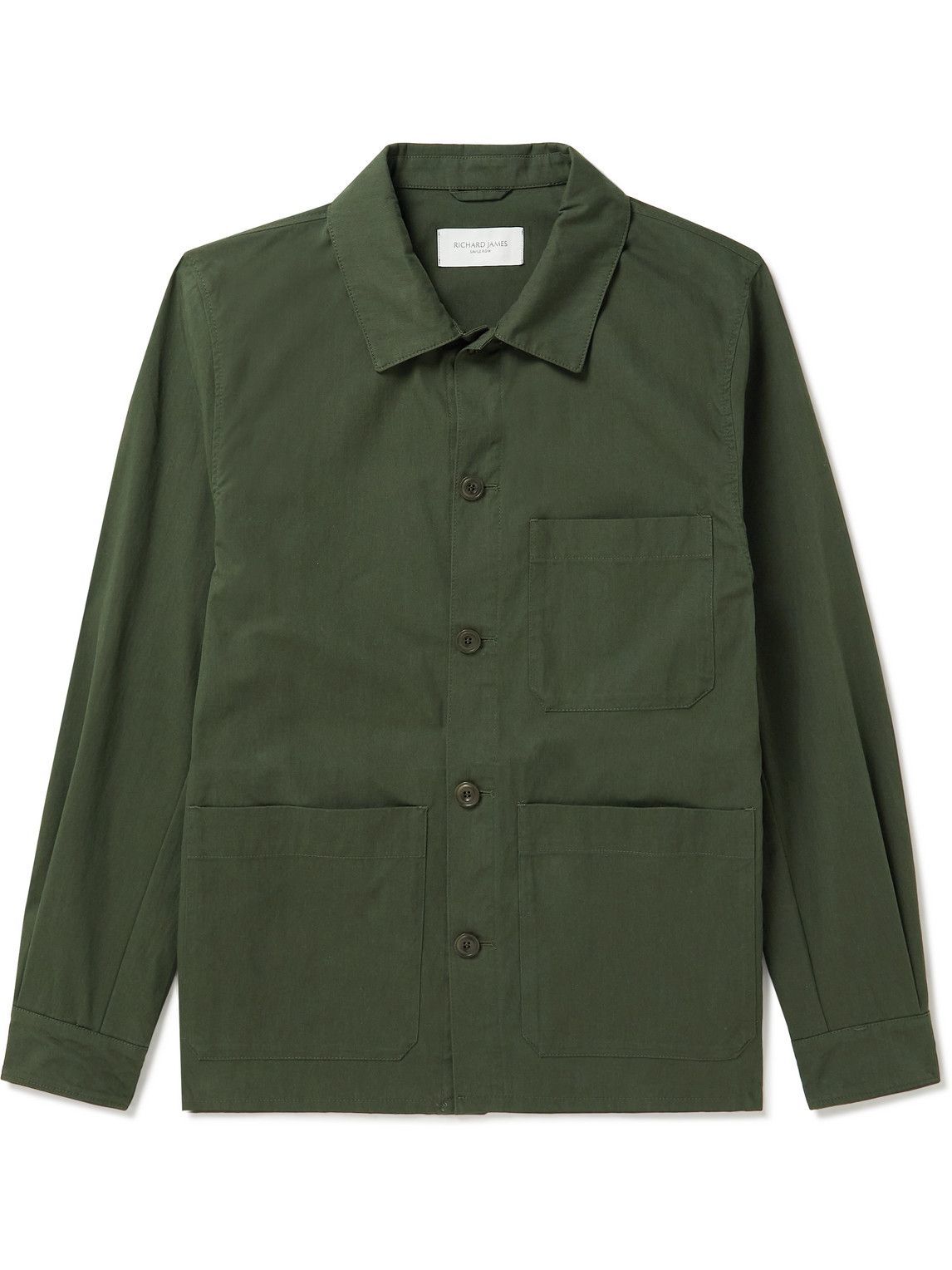 Richard James - Cotton-Blend Chore Jacket - Green Richard James