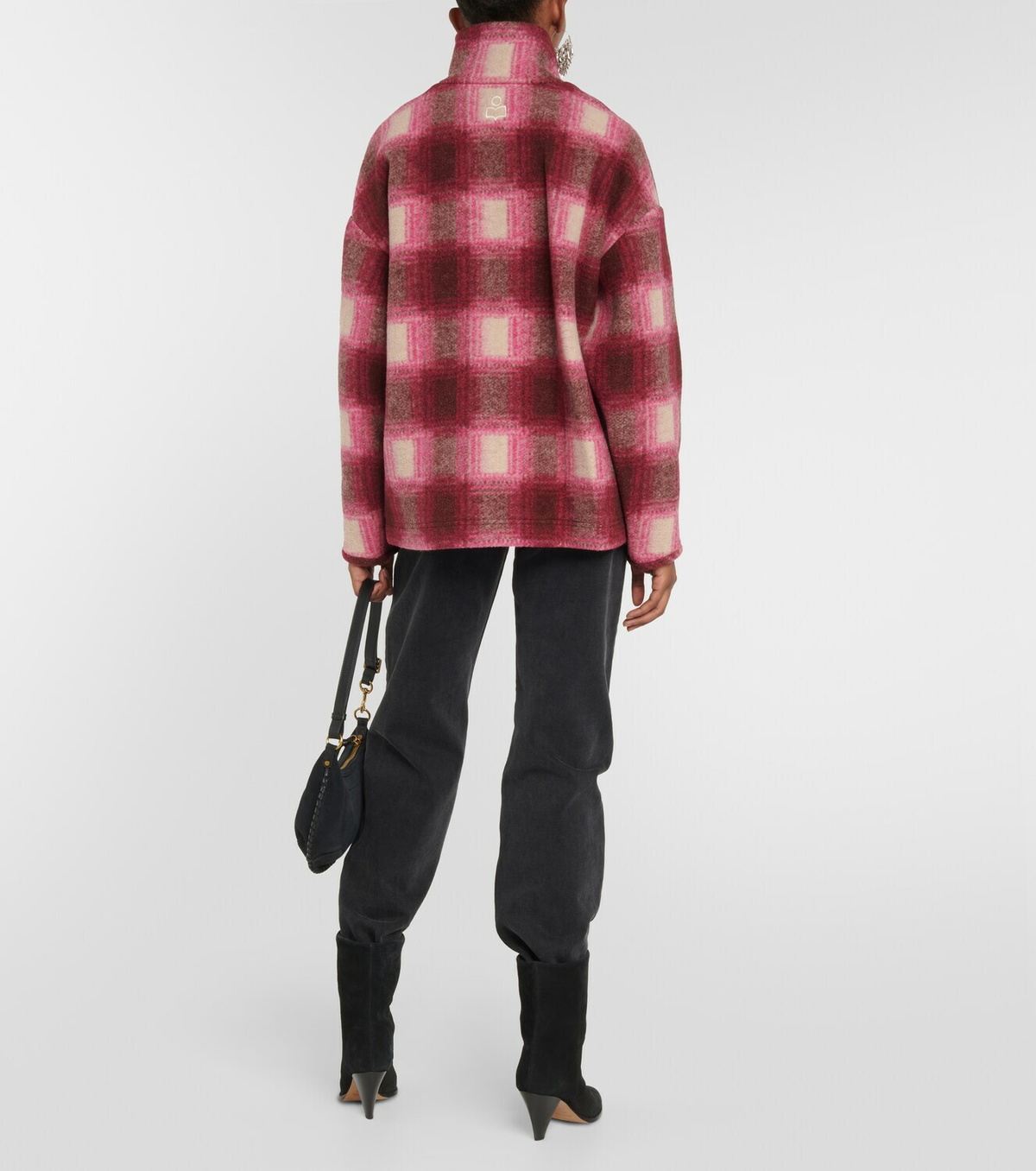 Marant Etoile Giovany checked wool-blend jacket Isabel Marant Etoile