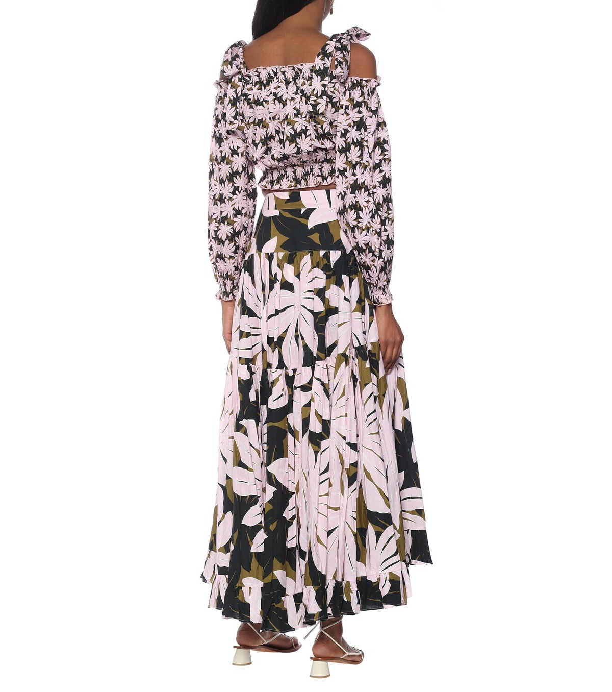 Alexandra Miro Gypsy printed cotton crop top Alexandra Miro