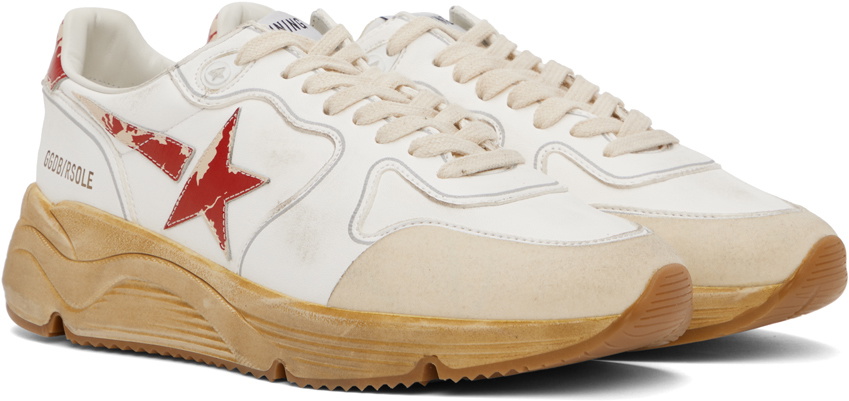 Golden Goose White Running Sole Sneakers Golden Goose Deluxe Brand