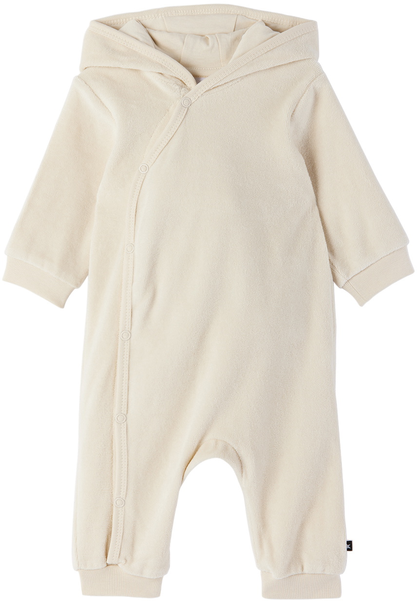 Molo Baby Off-White Forest Romper Molo