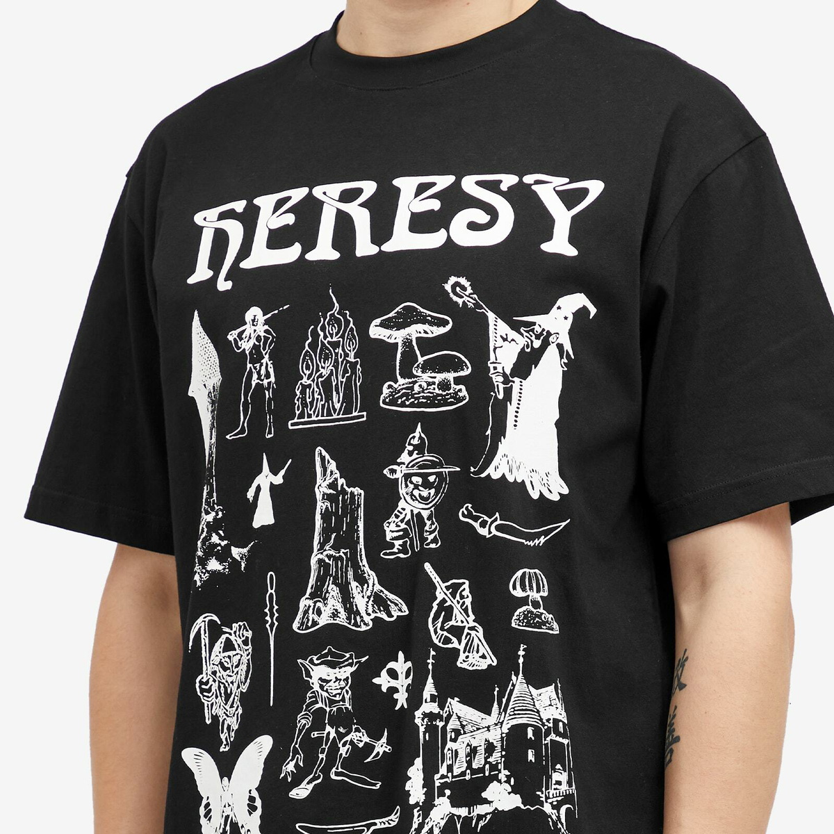 Heresy Men's Enthusiast T-Shirt in Black Heresy
