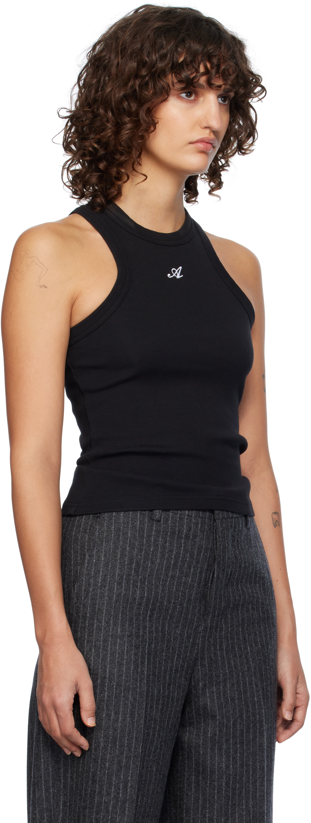 Axel Arigato Black Signature Tank Top Axel Arigato