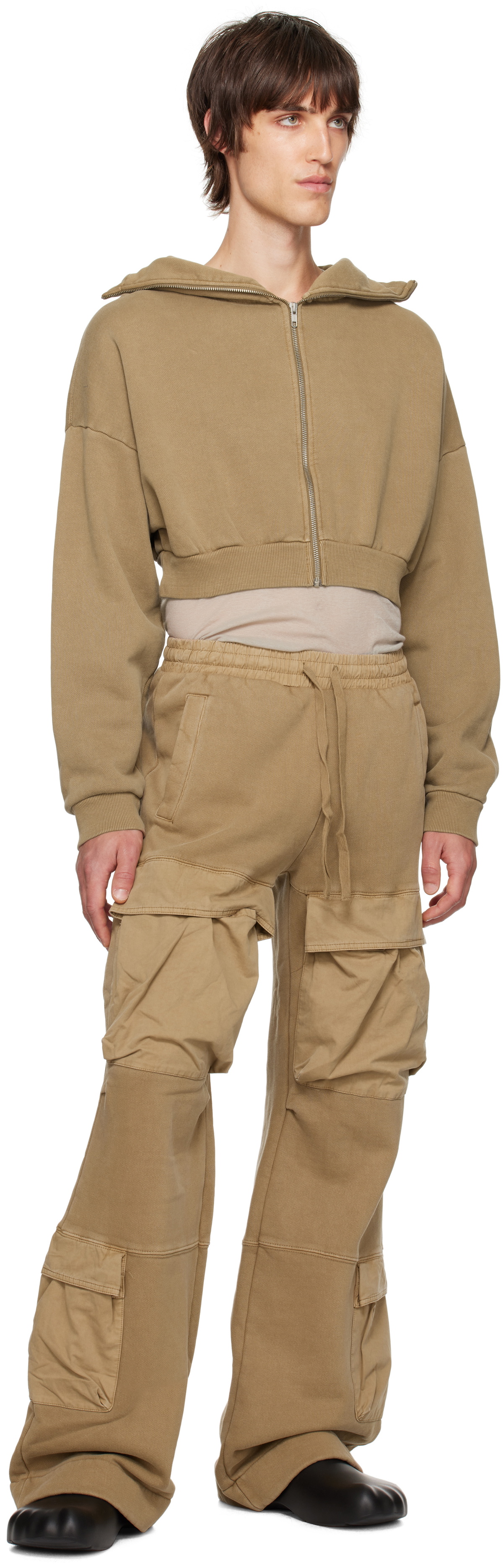 Entire Studios Tan Utility Cargo Pants Entire Studios