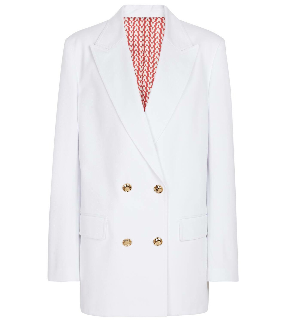 Valentino Cotton twill blazer Valentino