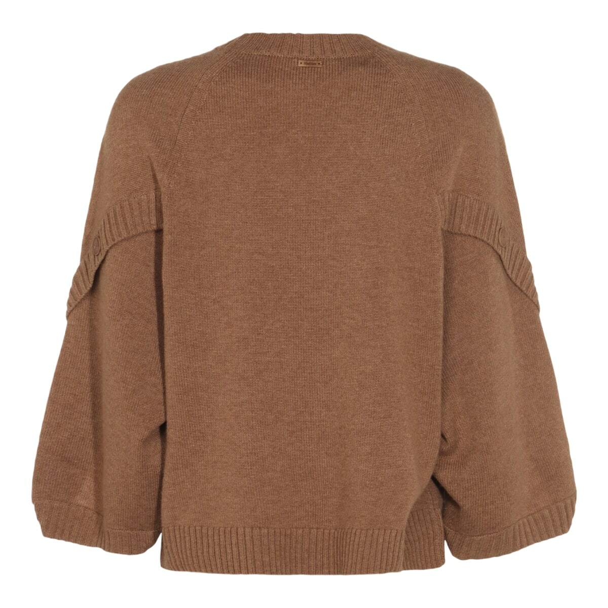 Max Mara Brown Wool Ampex Knitwear Max Mara