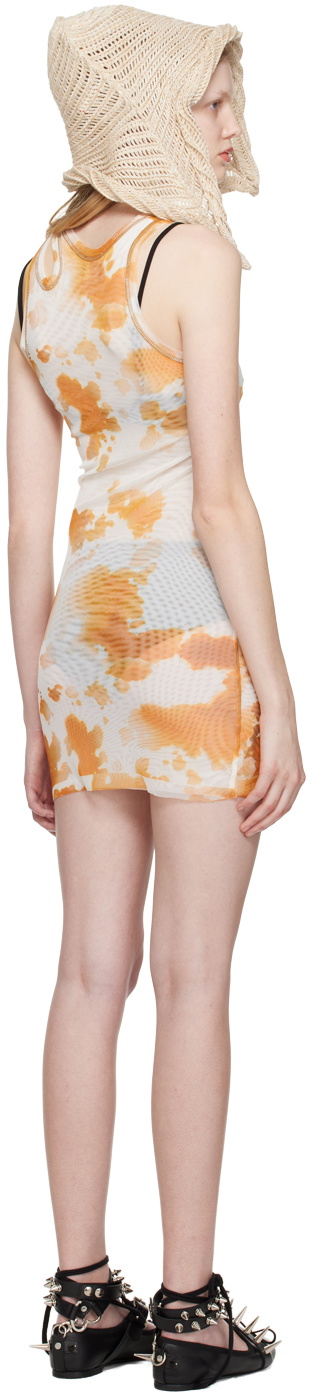 Ottolinger SSENSE Exclusive Orange Minidress Ottolinger