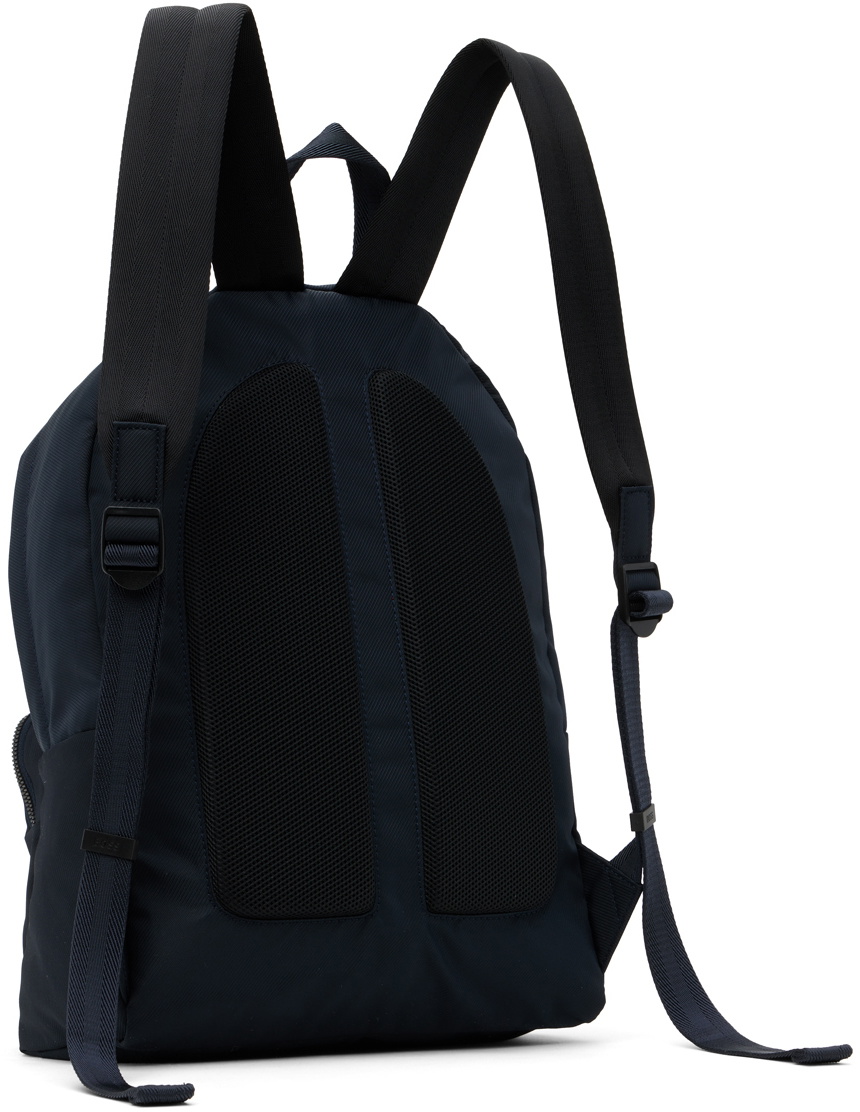 BOSS Navy Zip-Up Backpack BOSS