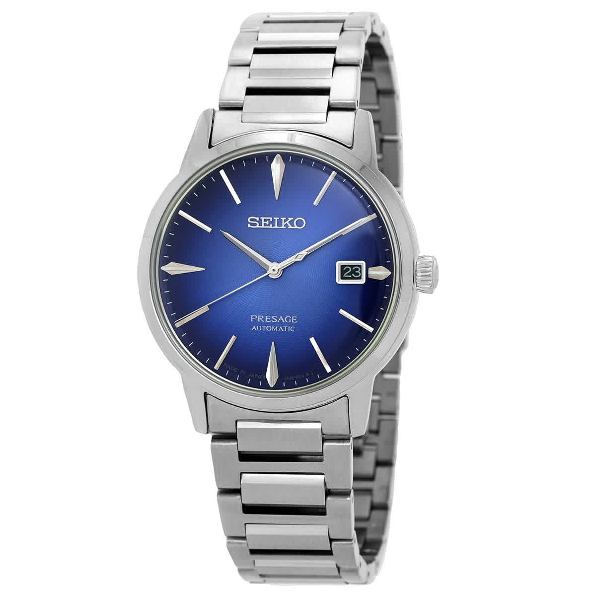 Seiko Presage Automatic Blue Dial Mens Watch SRPJ13J1 Seiko