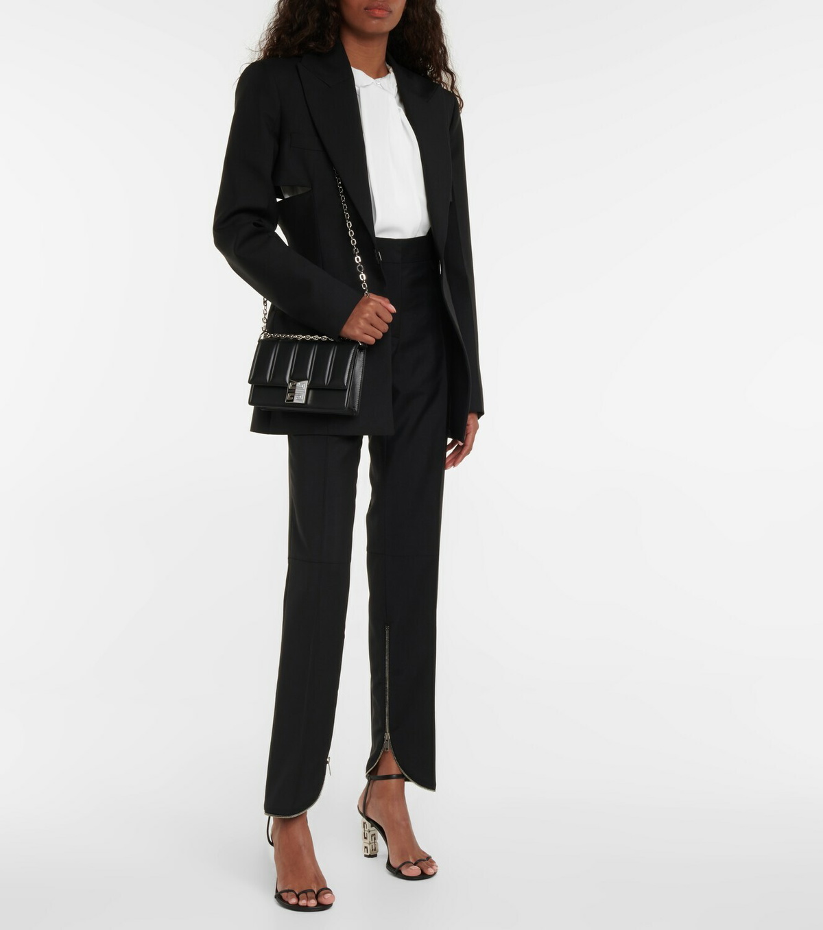 Givenchy Wool-blend high-rise slim pants Givenchy