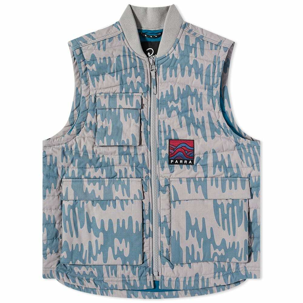 By Parra Gem Stone Puffer Vest By Parra