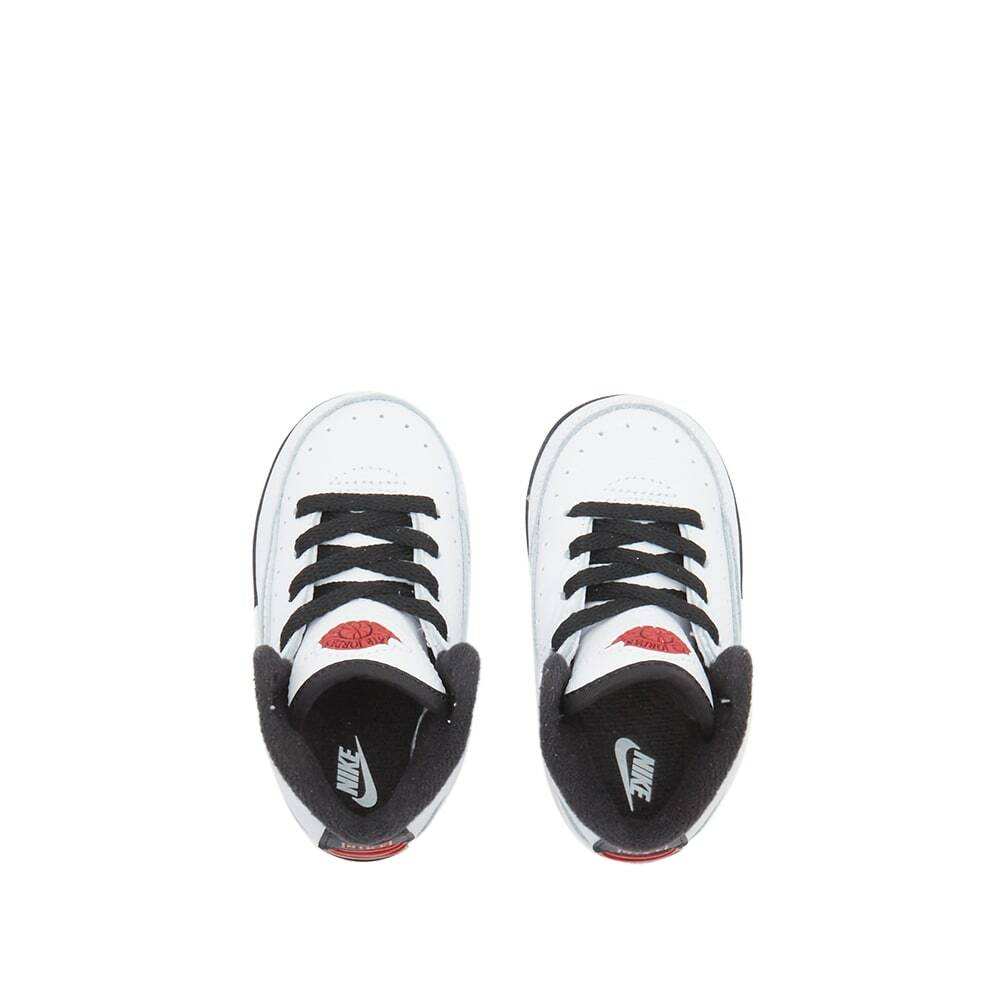 Air Jordan Men's 2 Retro TD Sneakers in White/Varisty Red/Black Nike ...