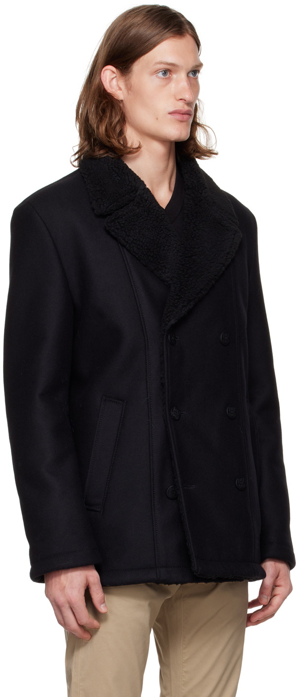 Hugo Black Balno Peacoat Hugo Boss