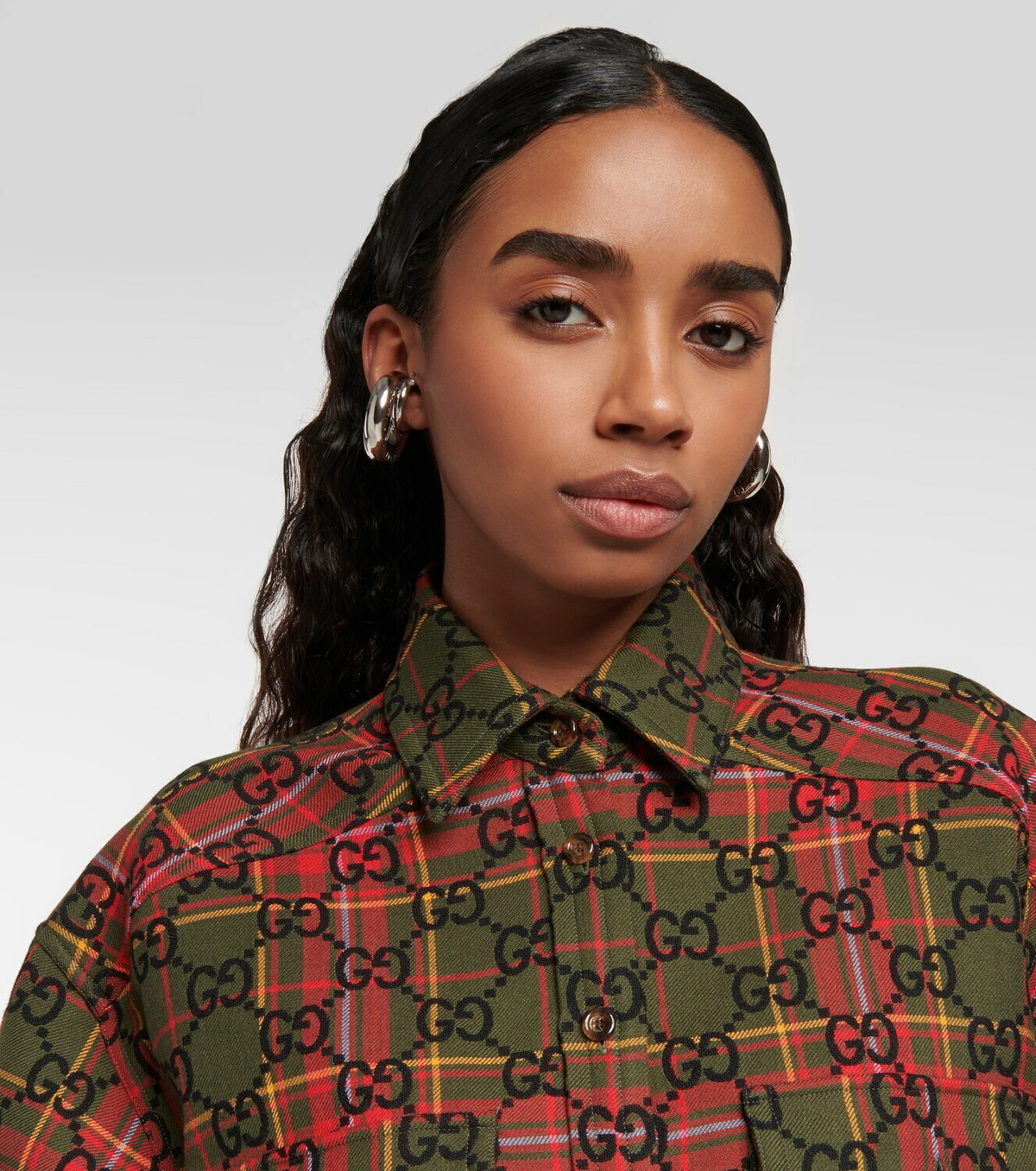 Gucci - Single logo ear cuffs Gucci