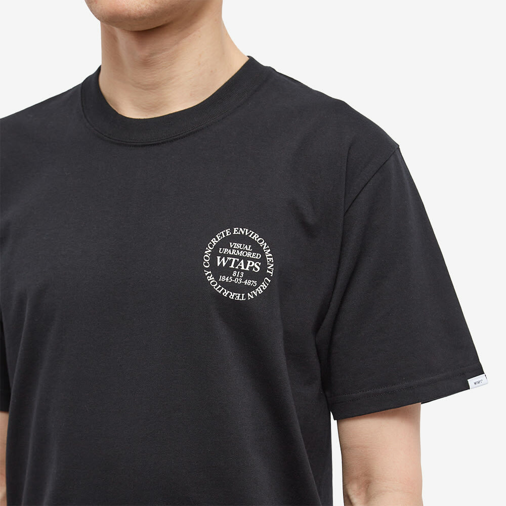 WTAPS Men's Urban Transition T-Shirt in Black WTAPS
