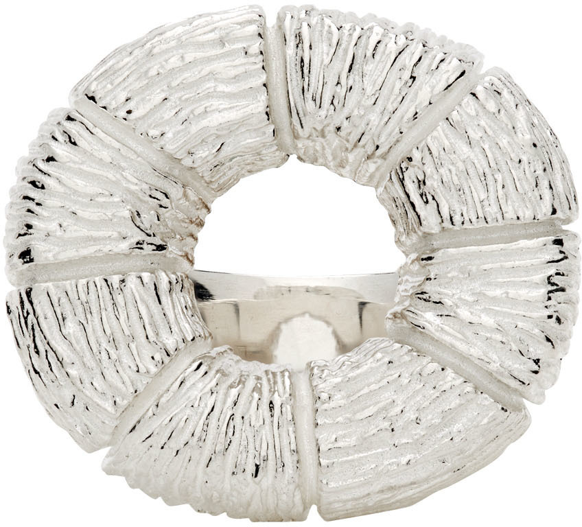 Bleue Burnham Silver Rhubarb & Custard Ring Bleue Burnham