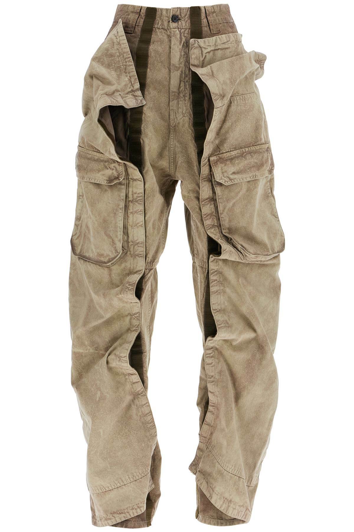 Y PROJECT velcro cargo pants with Khaki Y/Project
