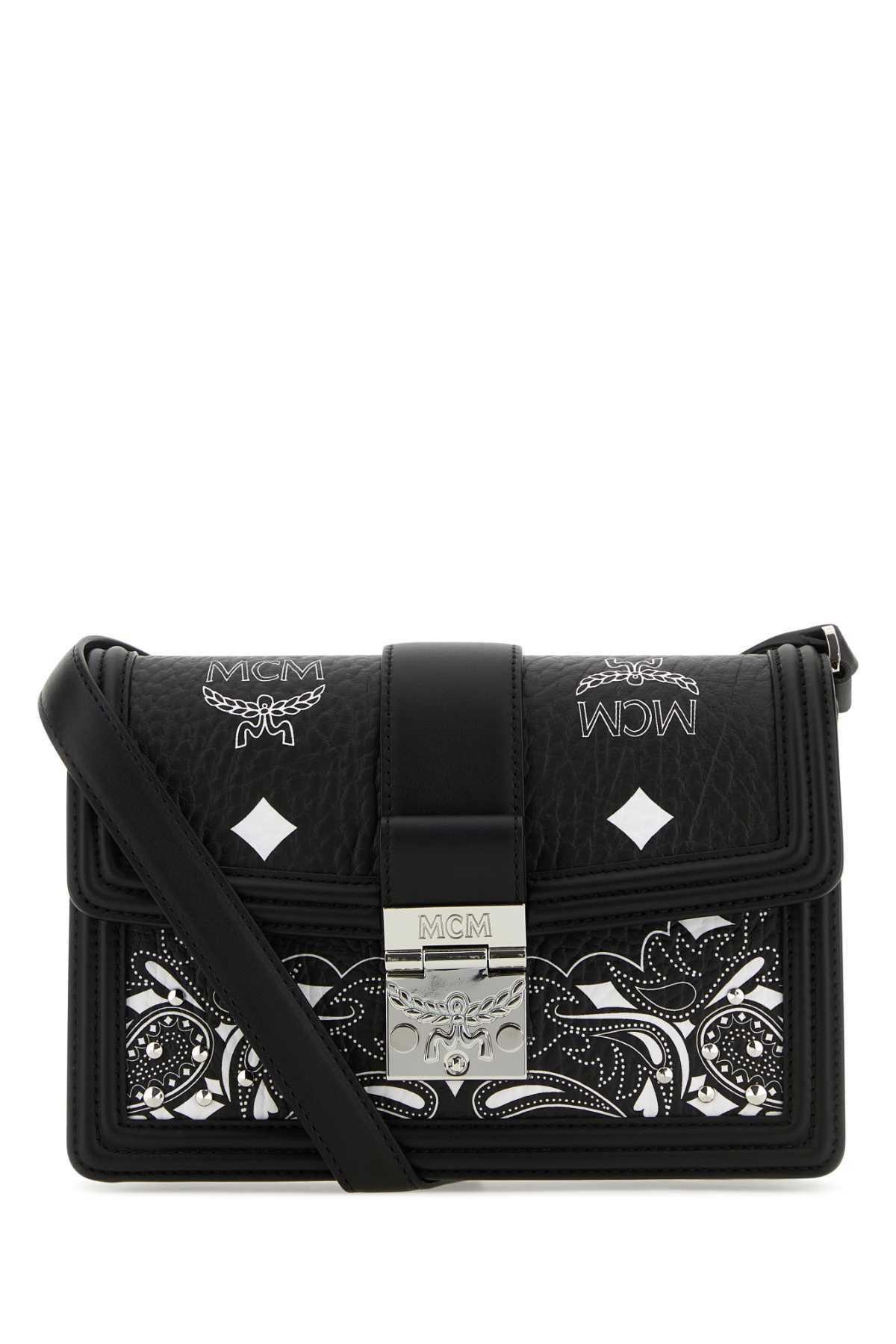MCM Printed Canvas Small Tracy Shoulder Bag MCM