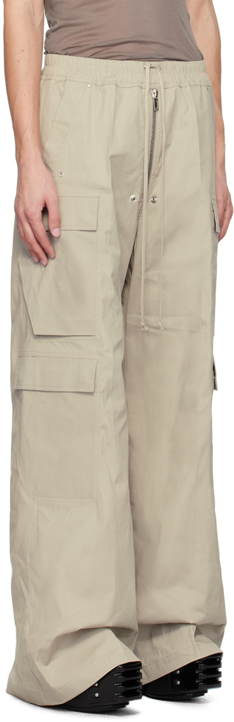 Rick Owens Off-White Cargobelas Cargo Pants Rick Owens