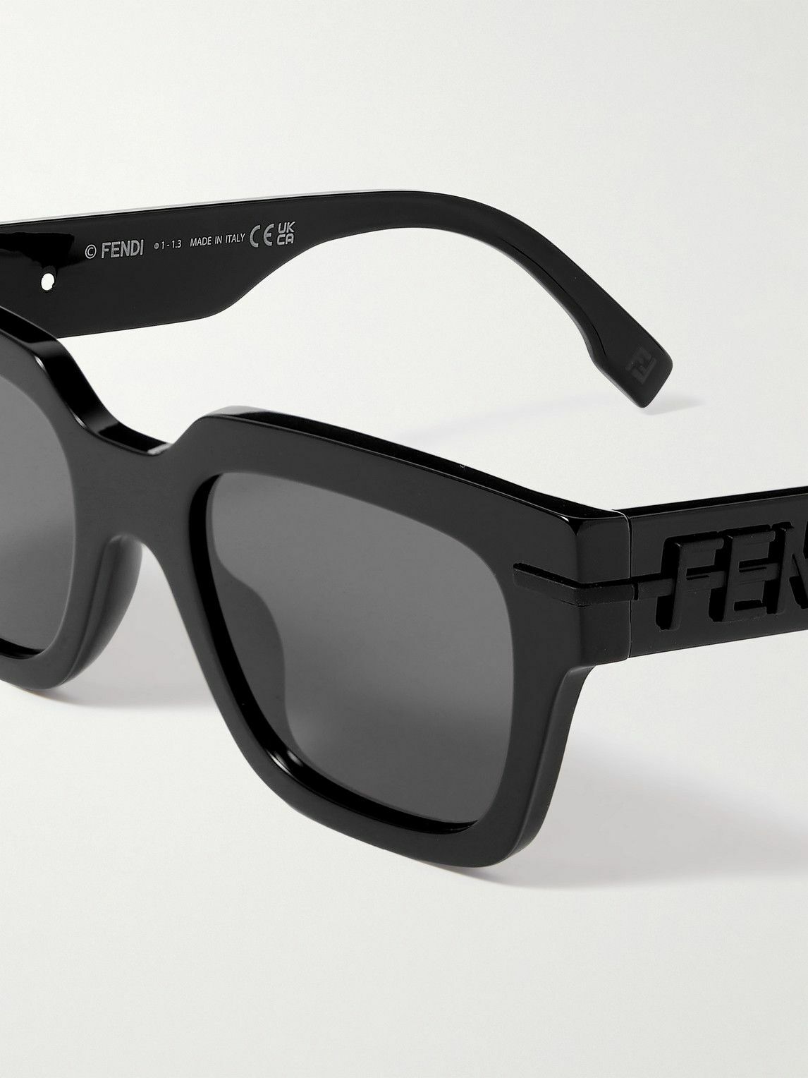 Fendi - Fendigraphy Sqaure-Frame Acetate Sunglasses Fendi