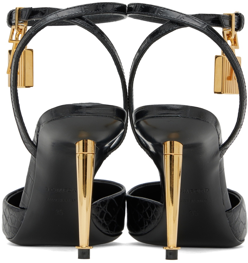 TOM FORD Black Padlock Heels TOM FORD