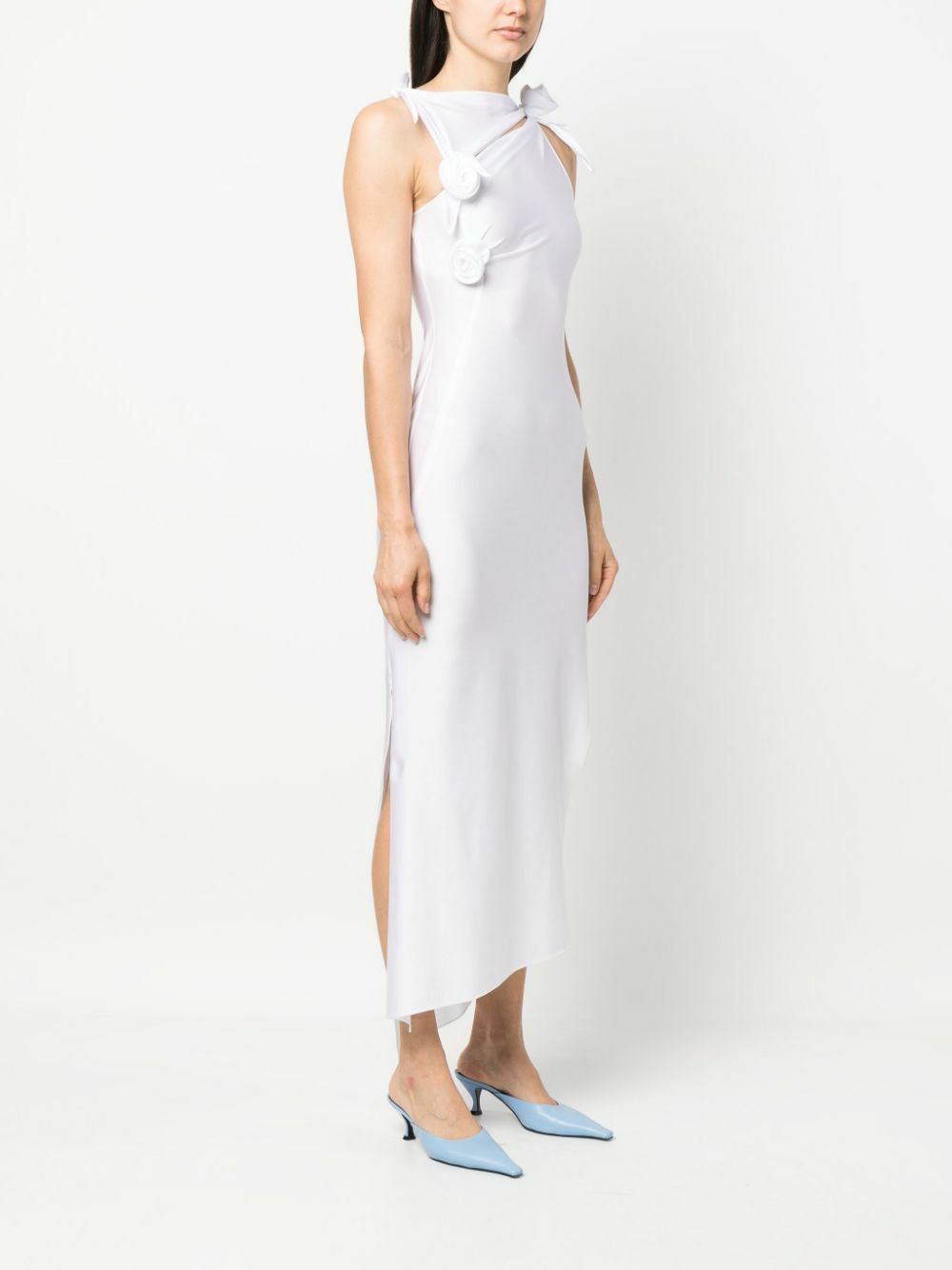 COPERNI - Asymmetrical Slit Long Dress Coperni
