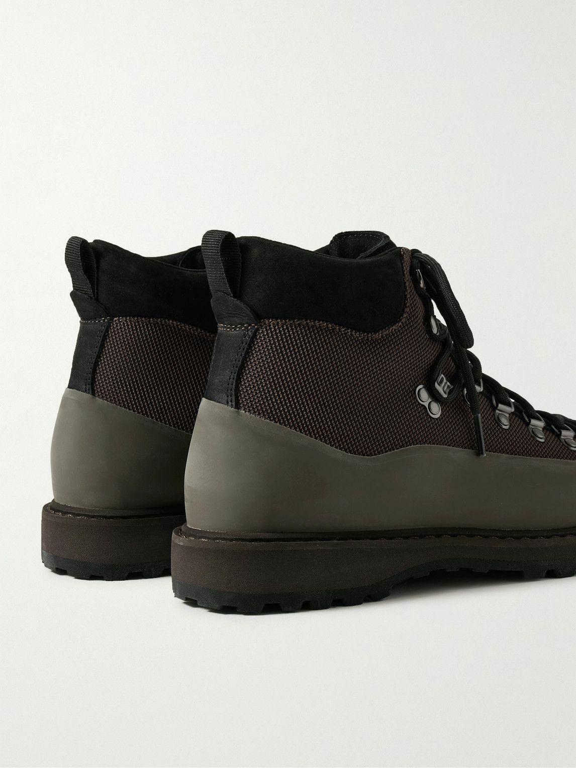 Diemme - Roccia Vet Sport Suede and Rubber-Trimmed Tech-Shell Hiking ...