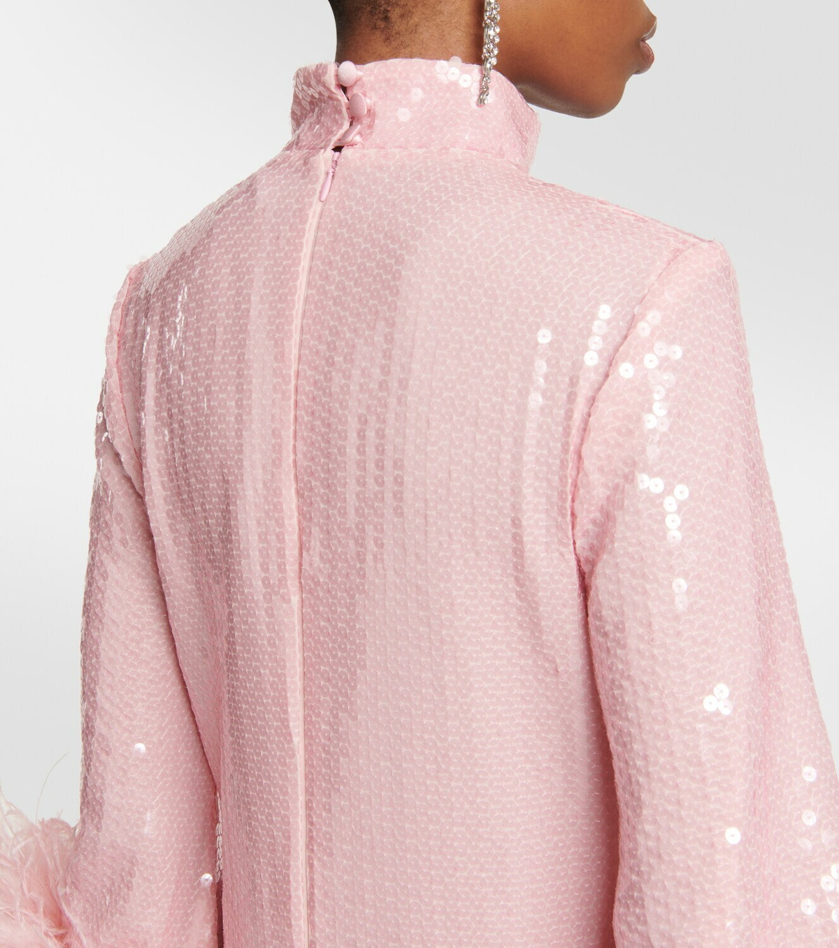 Taller Marmo Del Rio Disco sequined midi dress Taller Marmo