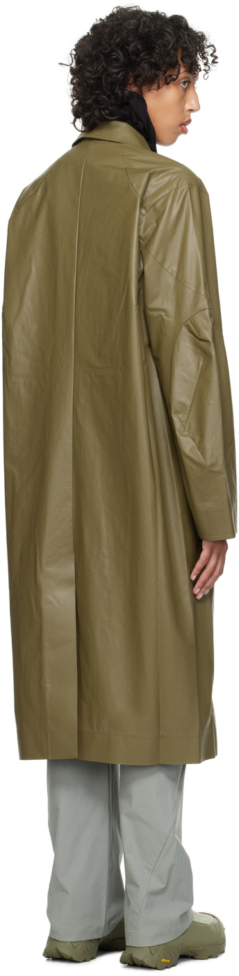 POST ARCHIVE FACTION (PAF) Green Raglan Coat Post Archive Faction