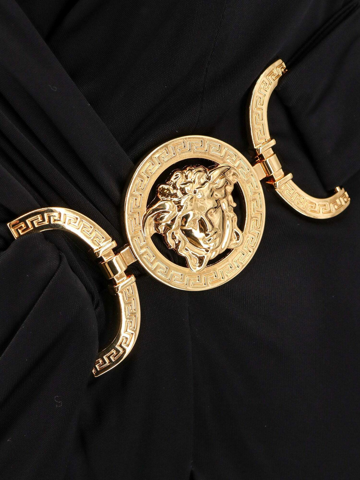 Versace Dress Black Womens Versace