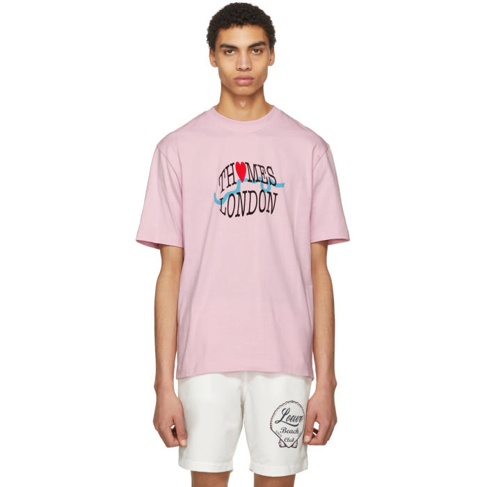 Thames Pink Tourist T-Shirt Thames