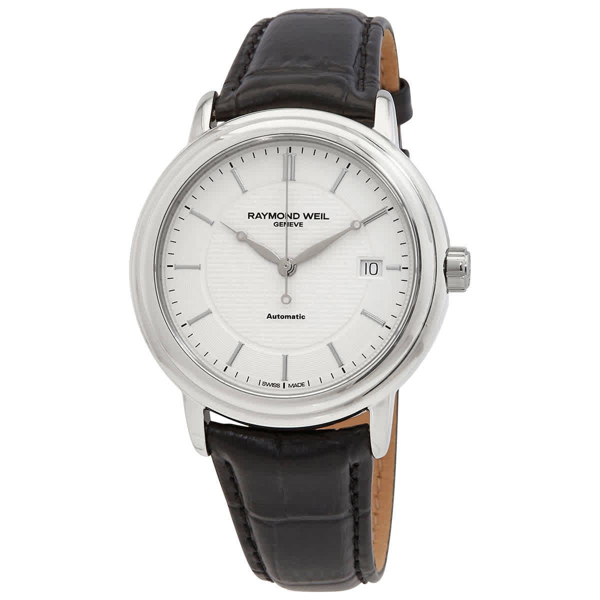 Raymond Weil Maestro Automatic White Dial Mens Watch 2837-STC-30001 ...