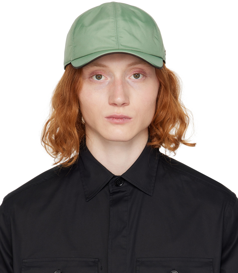 ZEGNA Green Technical Fabric Baseball Cap Zegna