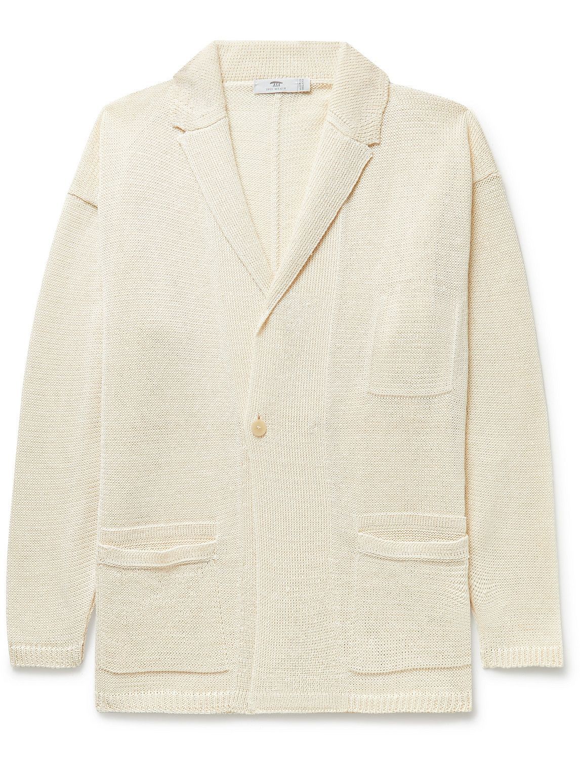 Inis Meáin - Relaxed Linen Cardigan - Neutrals Inis Meáin